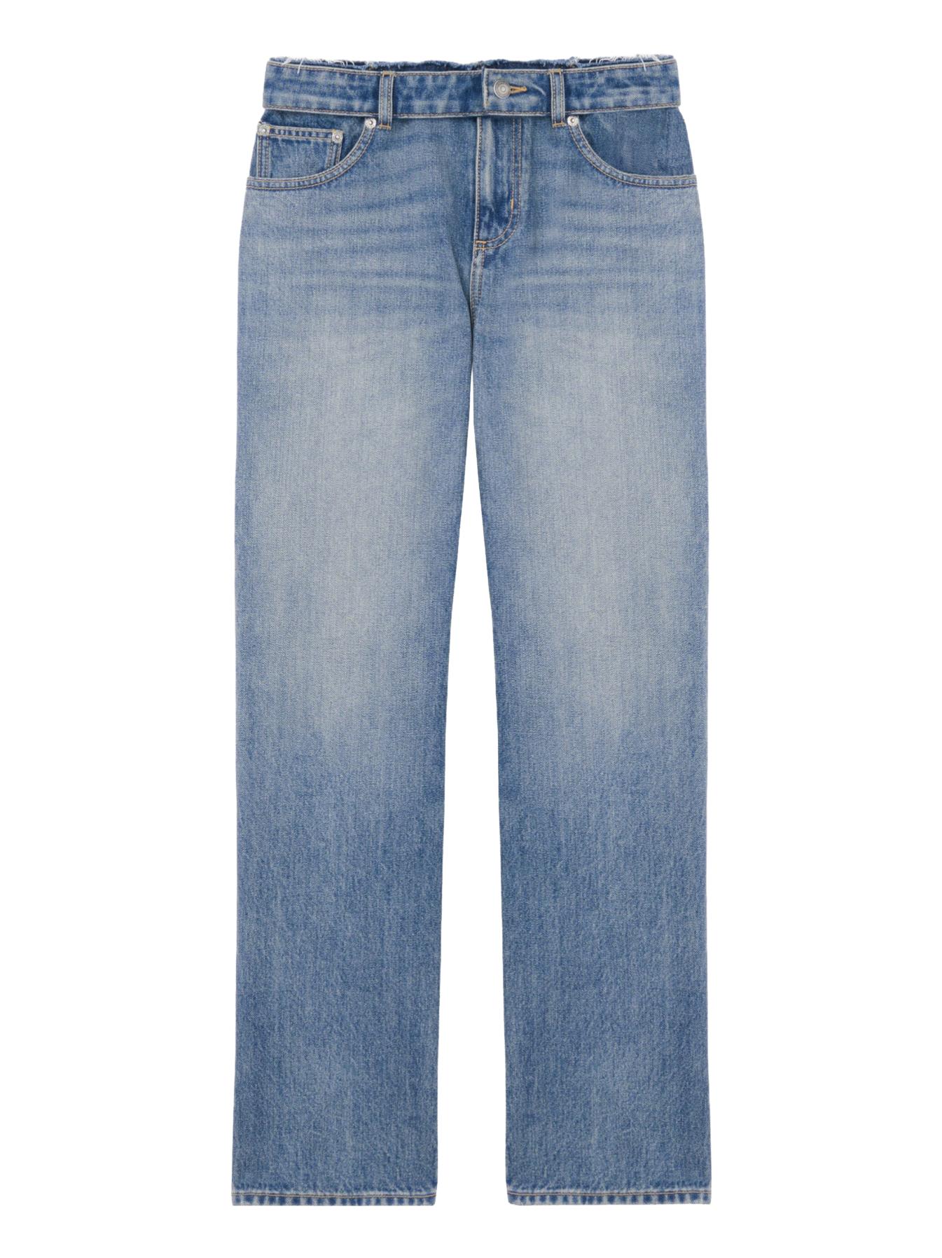 ALEXANDER MCQUEEN Alexander McQueen Deconstructed Waist Jeans